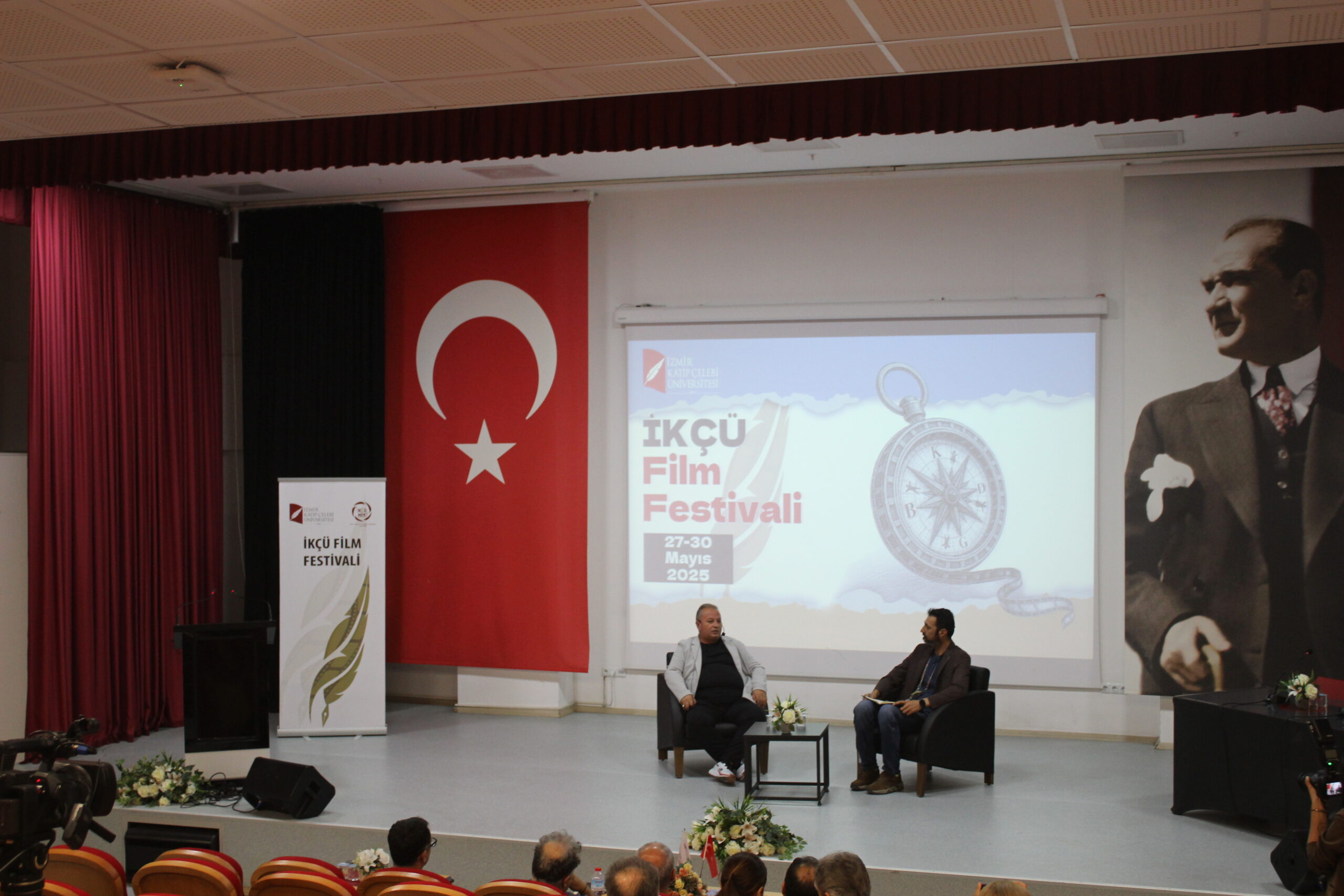 SBBF Dekanı Prof. Dr. Doğan, İKÇÜ Film Festivali’nde “Göktürklerin ...
